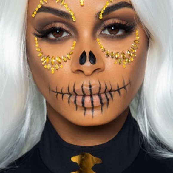 Leg Avenue | Other | Sugar Skull Jewel Face Sticker Scary Halloween ...